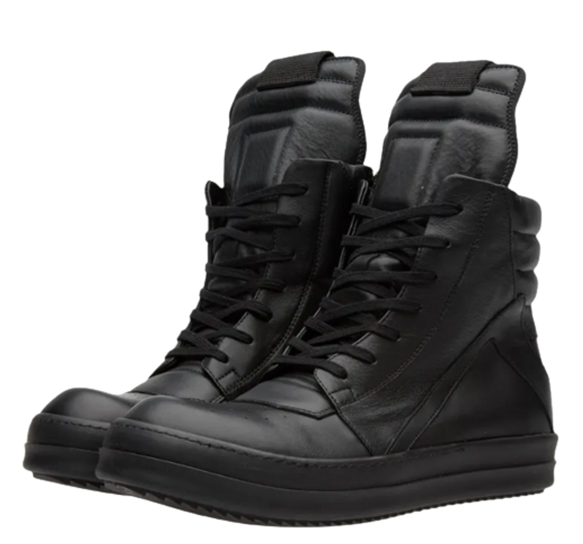 Rick Owens Geobasket Black Sneakers | WHAT’S ON THE STAR?