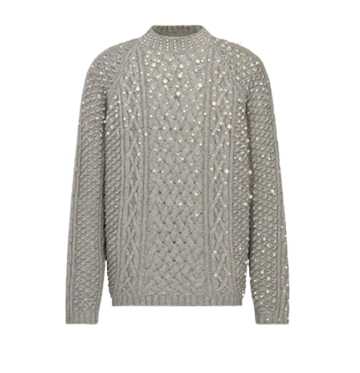 Dior Gray Wool And Cashmere Knit | WHAT’S ON THE STAR?