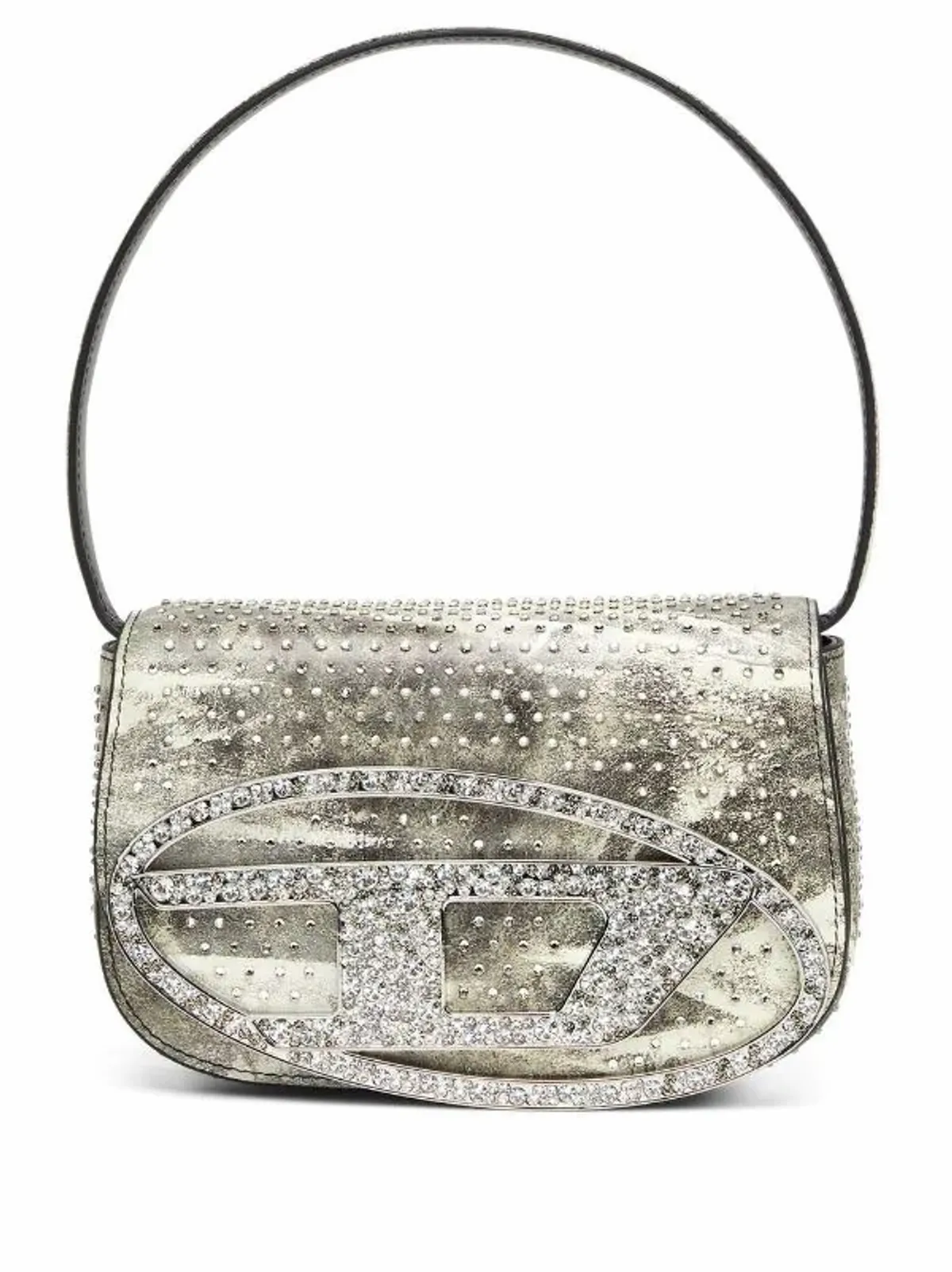 Diesel Crystal-Embellished Shoulder Bag | WHAT’S ON THE STAR?