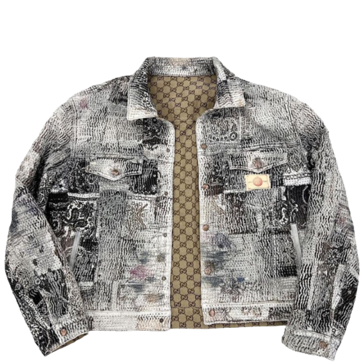 Gucci × Proleta Re Art Reversible Uroboros Denim Jacket | WHAT’S ON THE ...