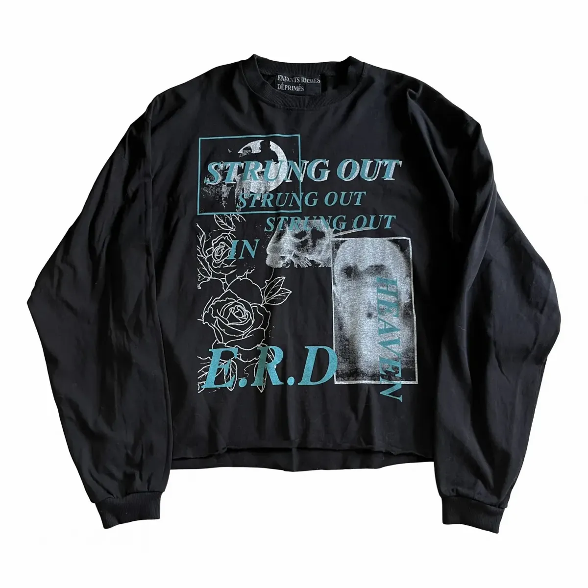 Enfants Riches Deprimes Black Long Sleeve 'strung Out' T-shirt | WHAT’S ...