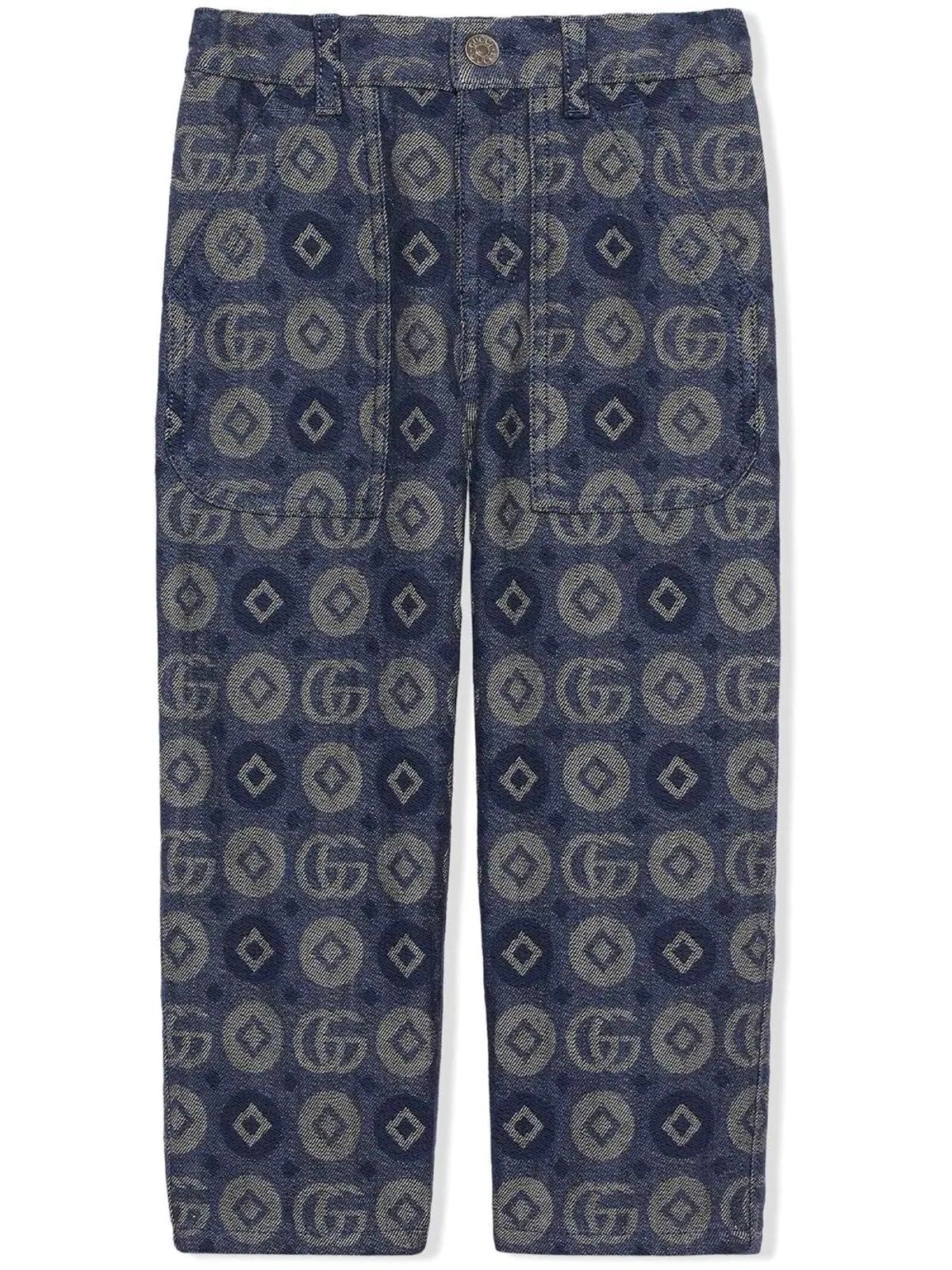 Gucci Monogram-Pattern Jeans | WHAT’S ON THE STAR?