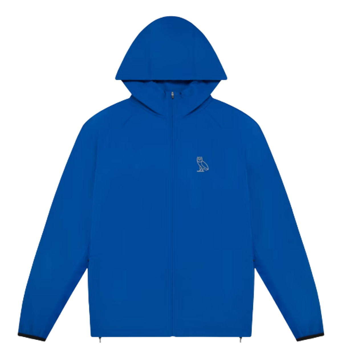 OVO Lightweight Blue Nylon Running Jacket | WHAT’S ON THE STAR?