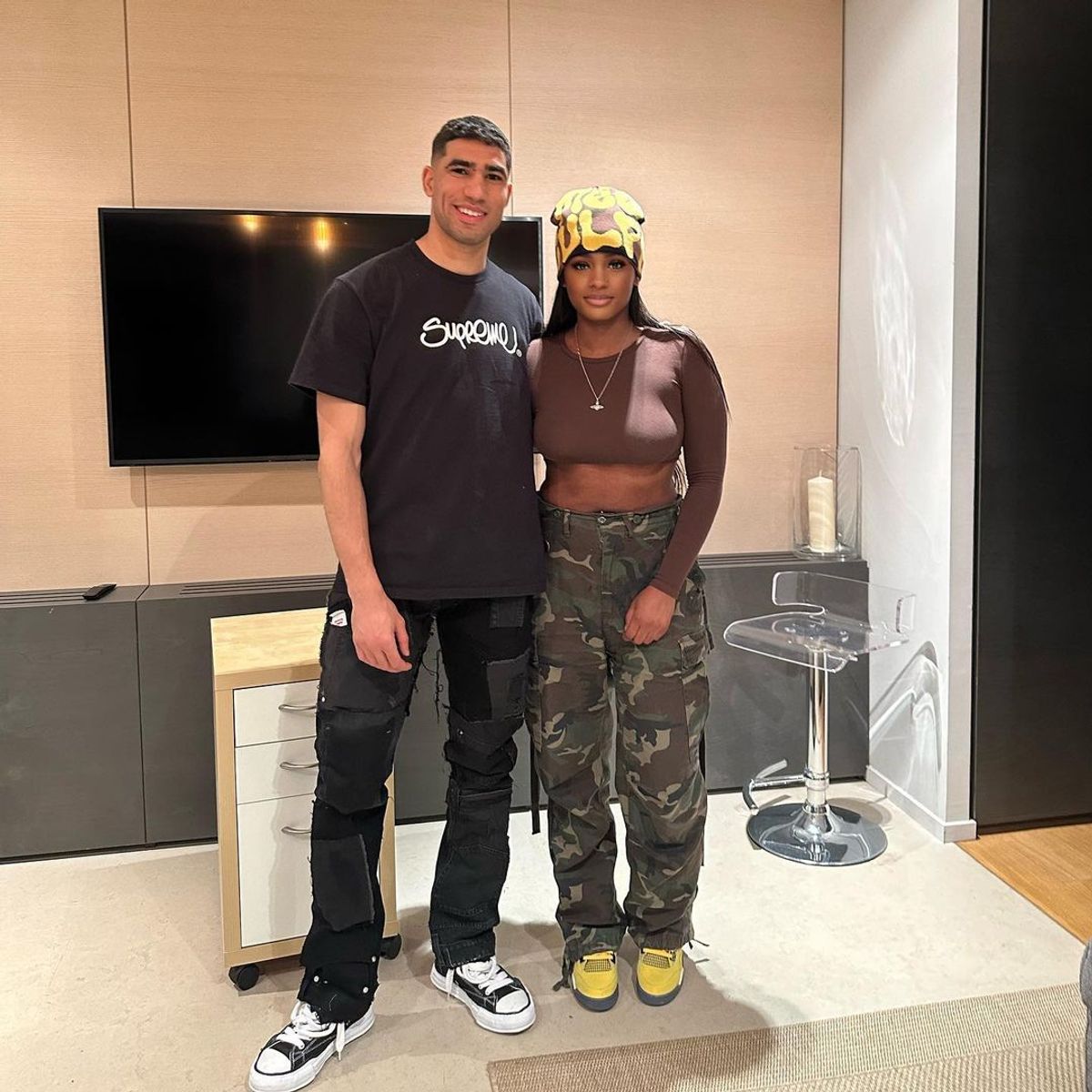 Achraf Hakimi Outfit from April 8, 2023 | WHAT’S ON THE STAR?