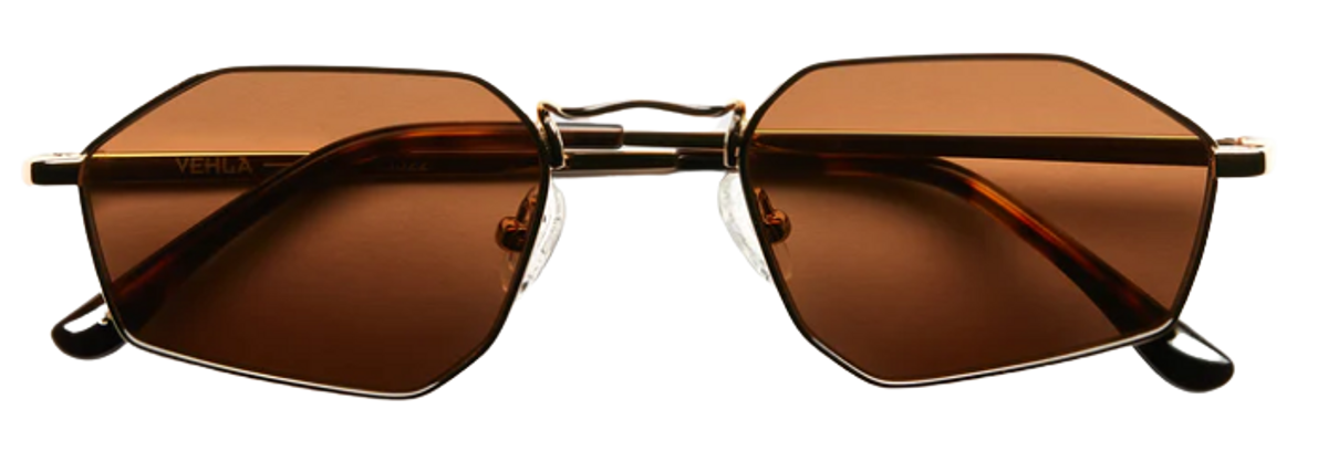 Vehla Piper Gold Choc Sunglasses | WHAT’S ON THE STAR?