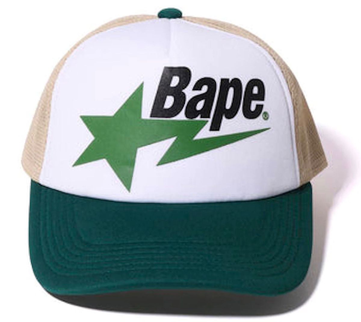 Bape Sta Green Mesh Cap | WHAT’S ON THE STAR?