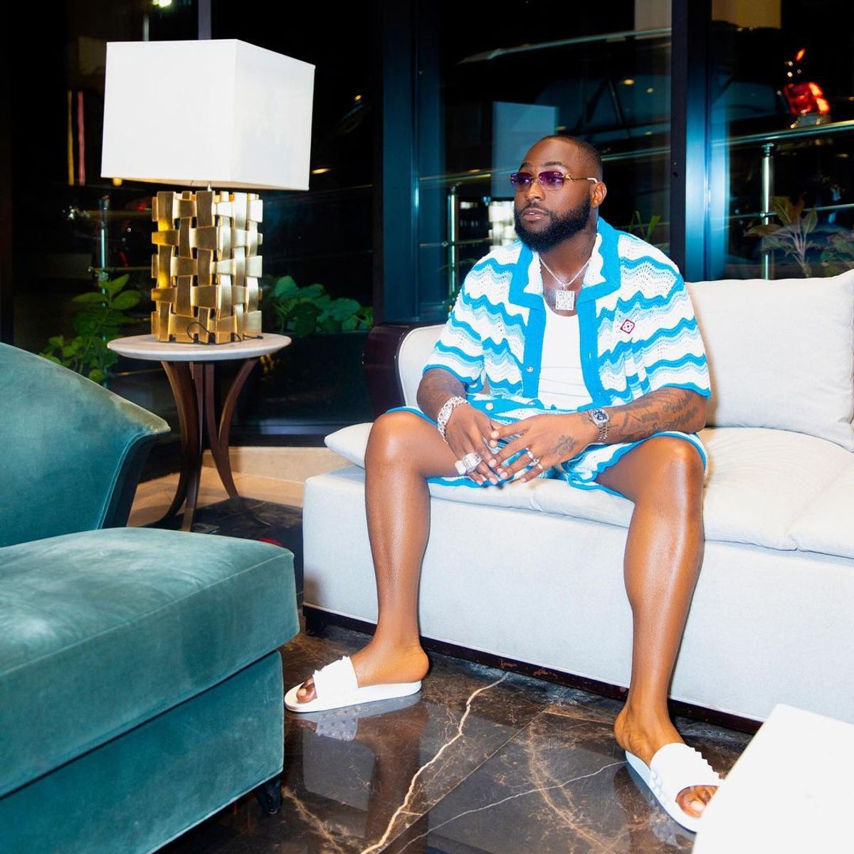 Davido Outfit from April 14, 2023 | WHAT’S ON THE STAR?