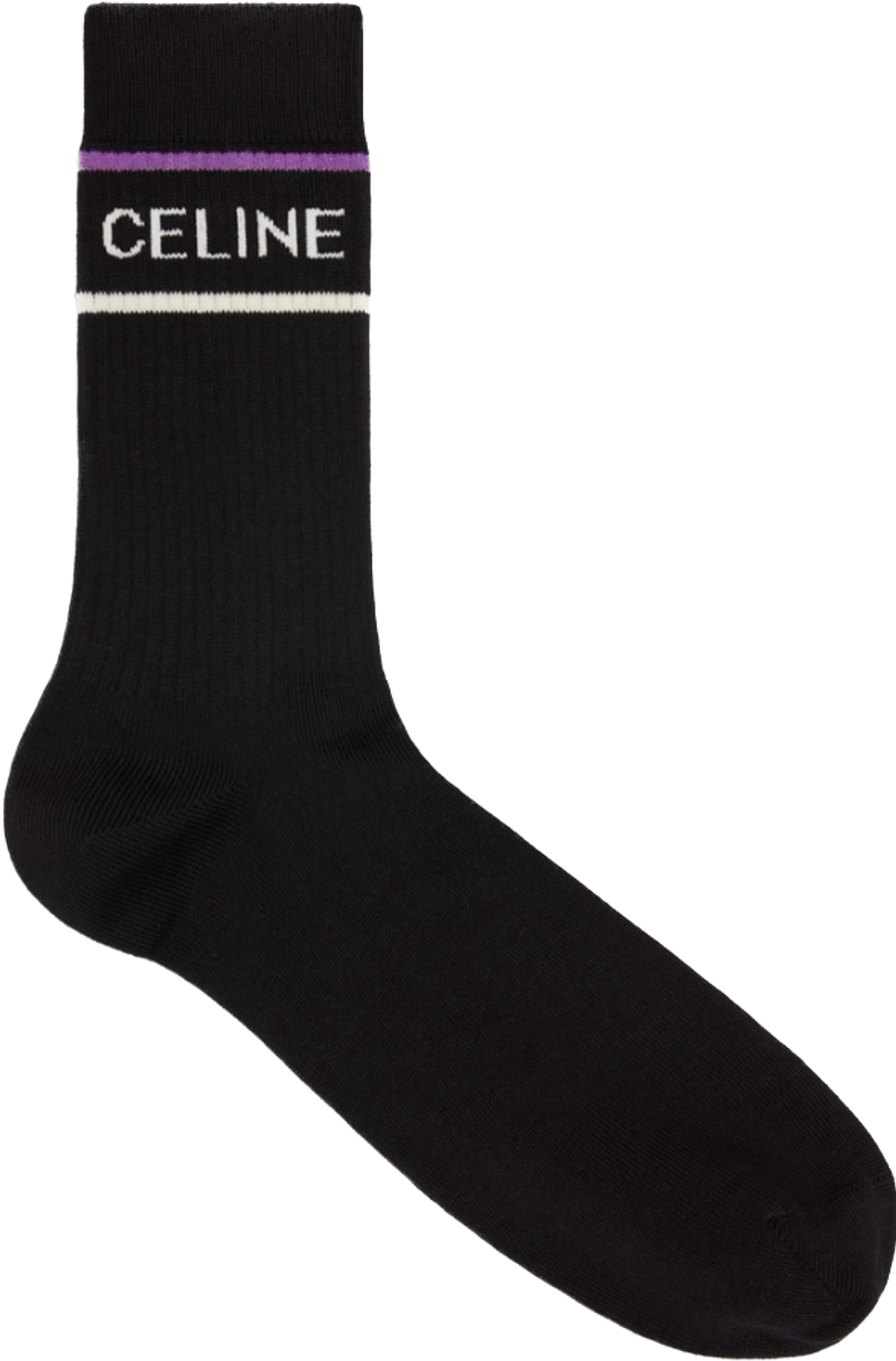 Celine Striped Cotton Socks | WHAT’S ON THE STAR?