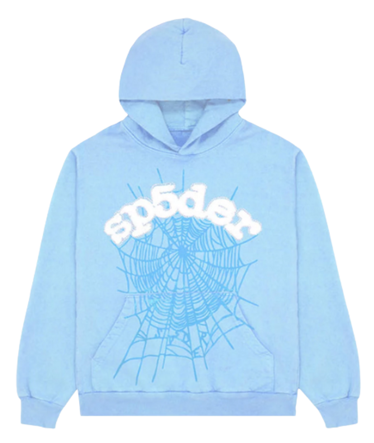 Spider Worldwide Web Sky Blue Hoodie | WHAT’S ON THE STAR?