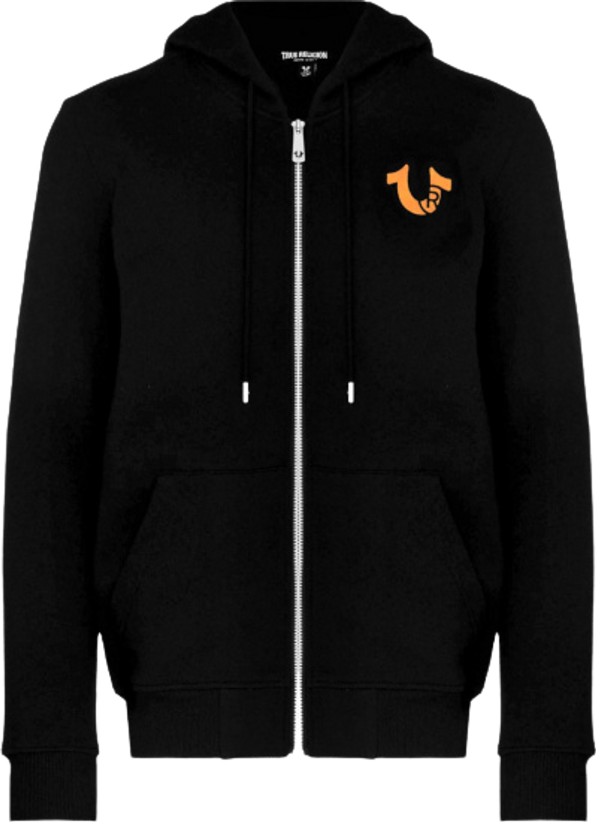 True Religion Black 'World Tour' Zip Hoodie | WHAT’S ON THE STAR?