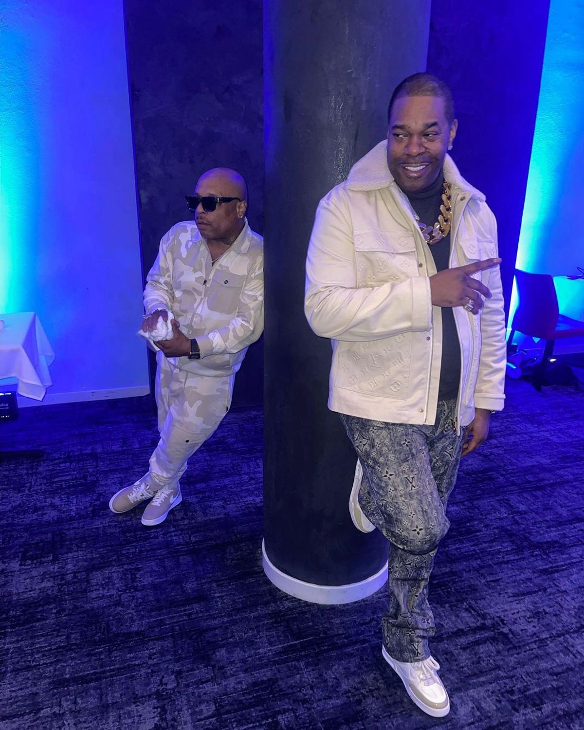 Busta Rhymes Outfit from April 28, 2023 | WHAT’S ON THE STAR?