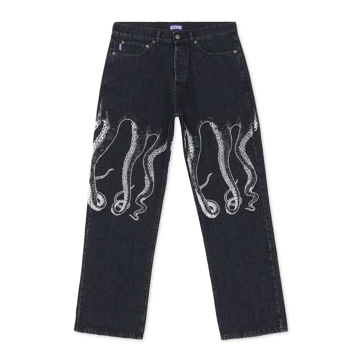 Octopus Brand Black Denim Jeans | WHAT’S ON THE STAR?