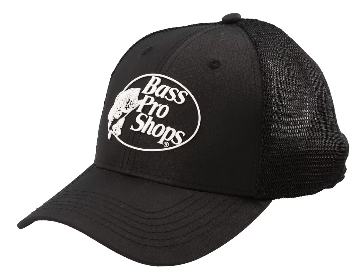 Bass Pro Shops Black Trucker Hat | WHAT’S ON THE STAR?