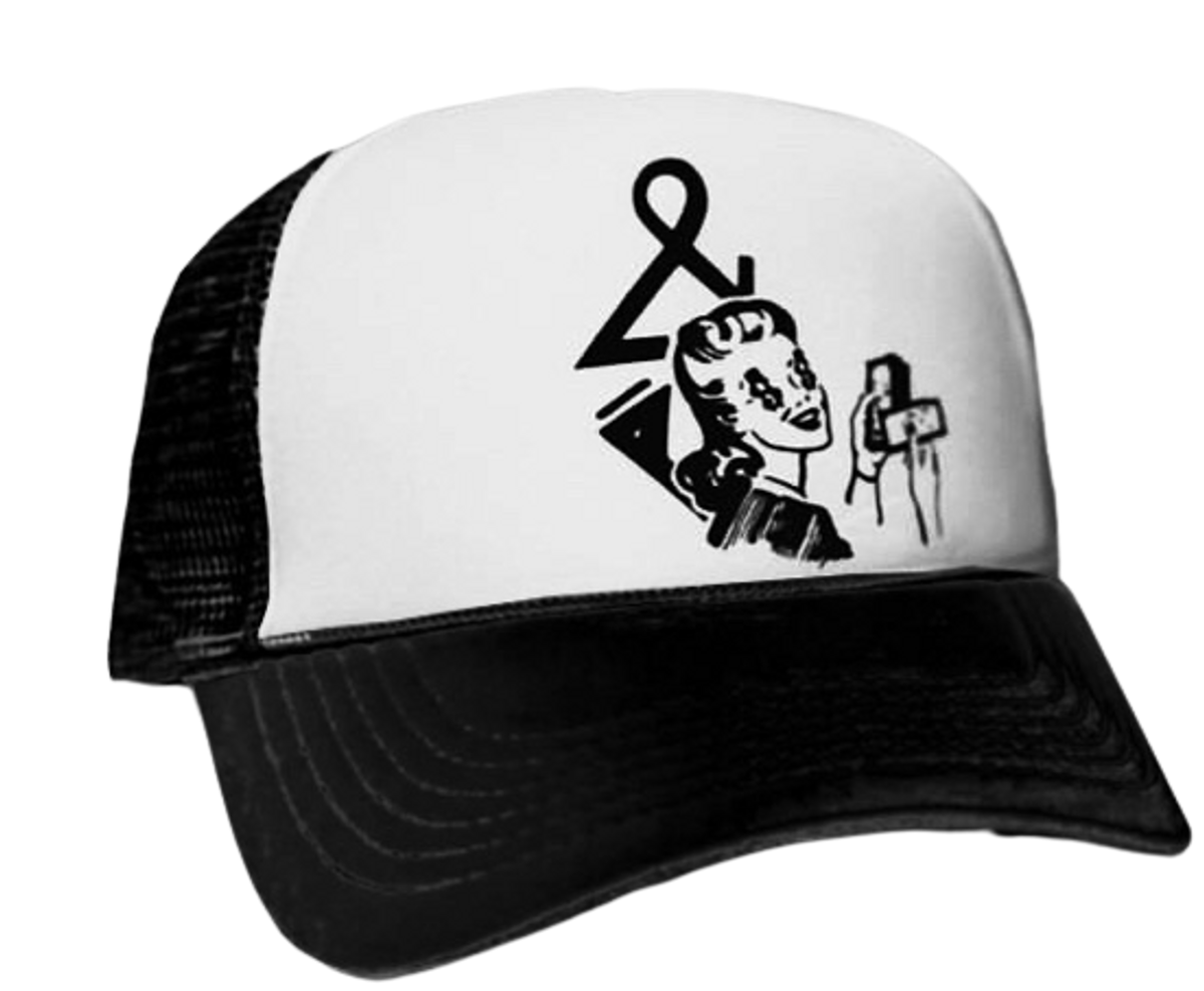 Original.se Vintage Black Stacks Trucker Hat | WHAT’S ON THE STAR?