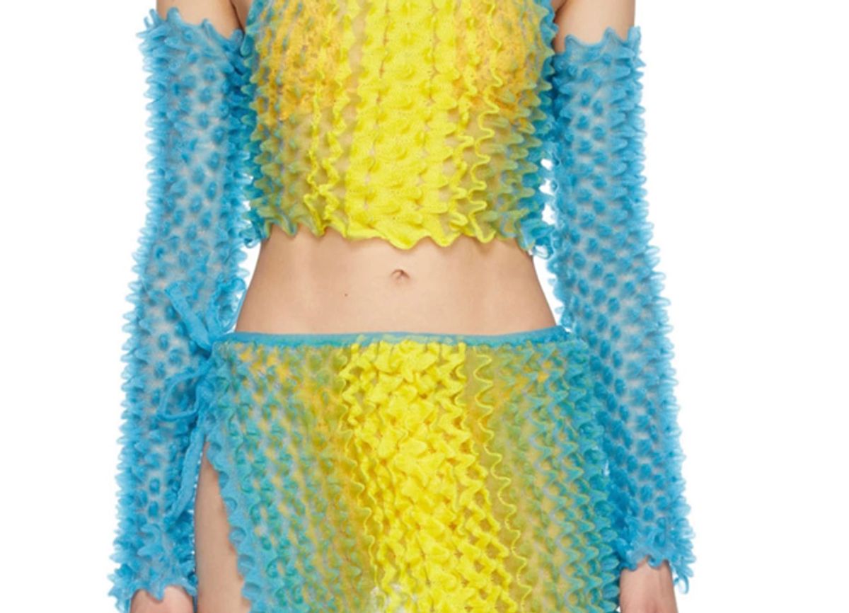 Chet Lo Blue Spiky Gloves | WHAT’S ON THE STAR?