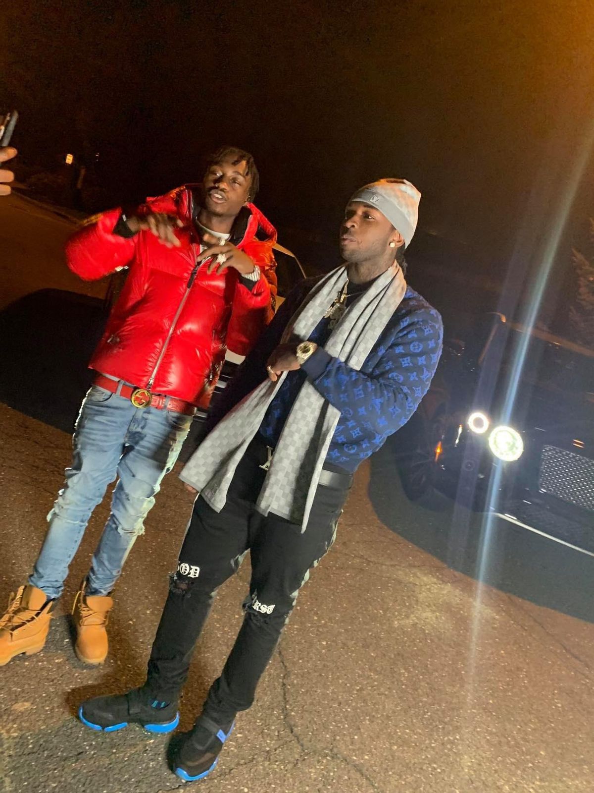 Lil Tjay Outfit from October 19, 2019 | WHAT’S ON THE STAR?