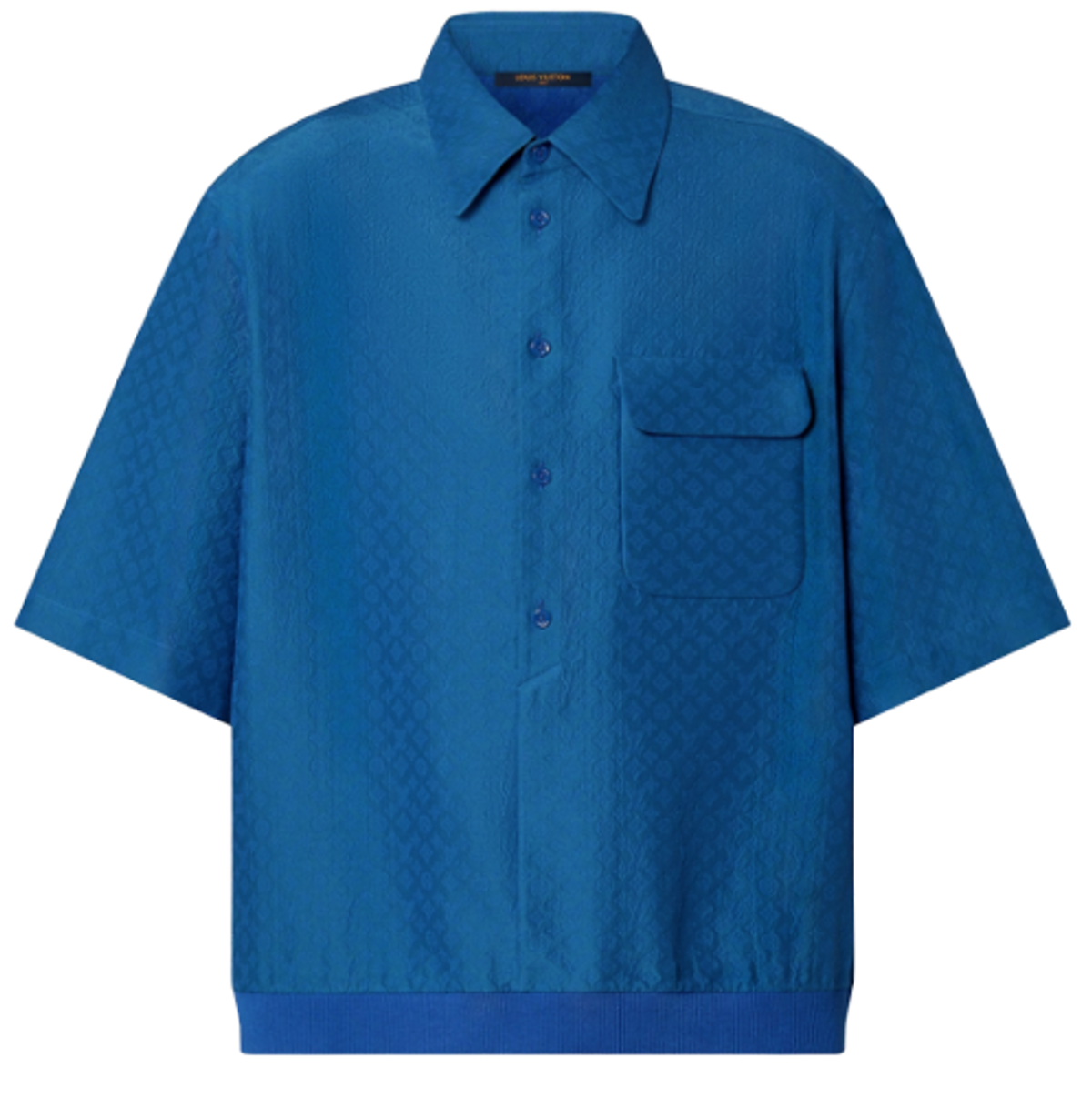 Louis Vuitton Mini Monogram Silk Blend Polo Shirt | WHAT’S ON THE STAR?