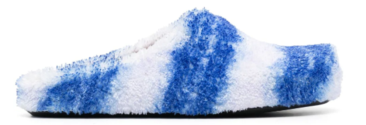 Marni Blue Striped Slippers | WHAT’S ON THE STAR?