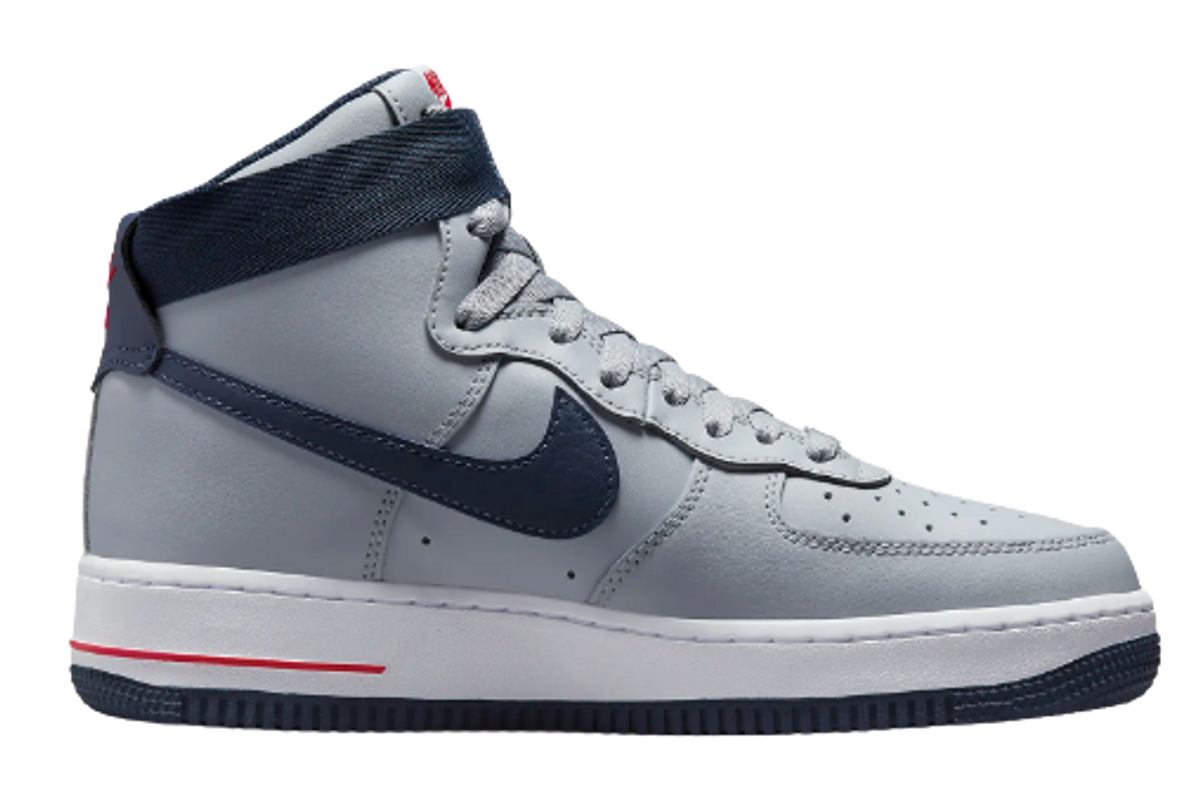 Nike Air Force 1 Grey High Sneakers | WHAT’S ON THE STAR?