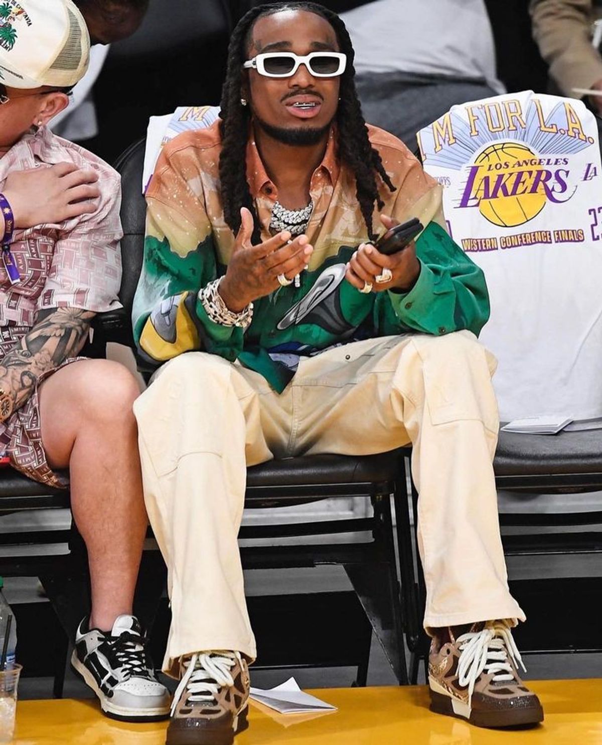 Quavo Outfit from May 21, 2023 | WHAT’S ON THE STAR?