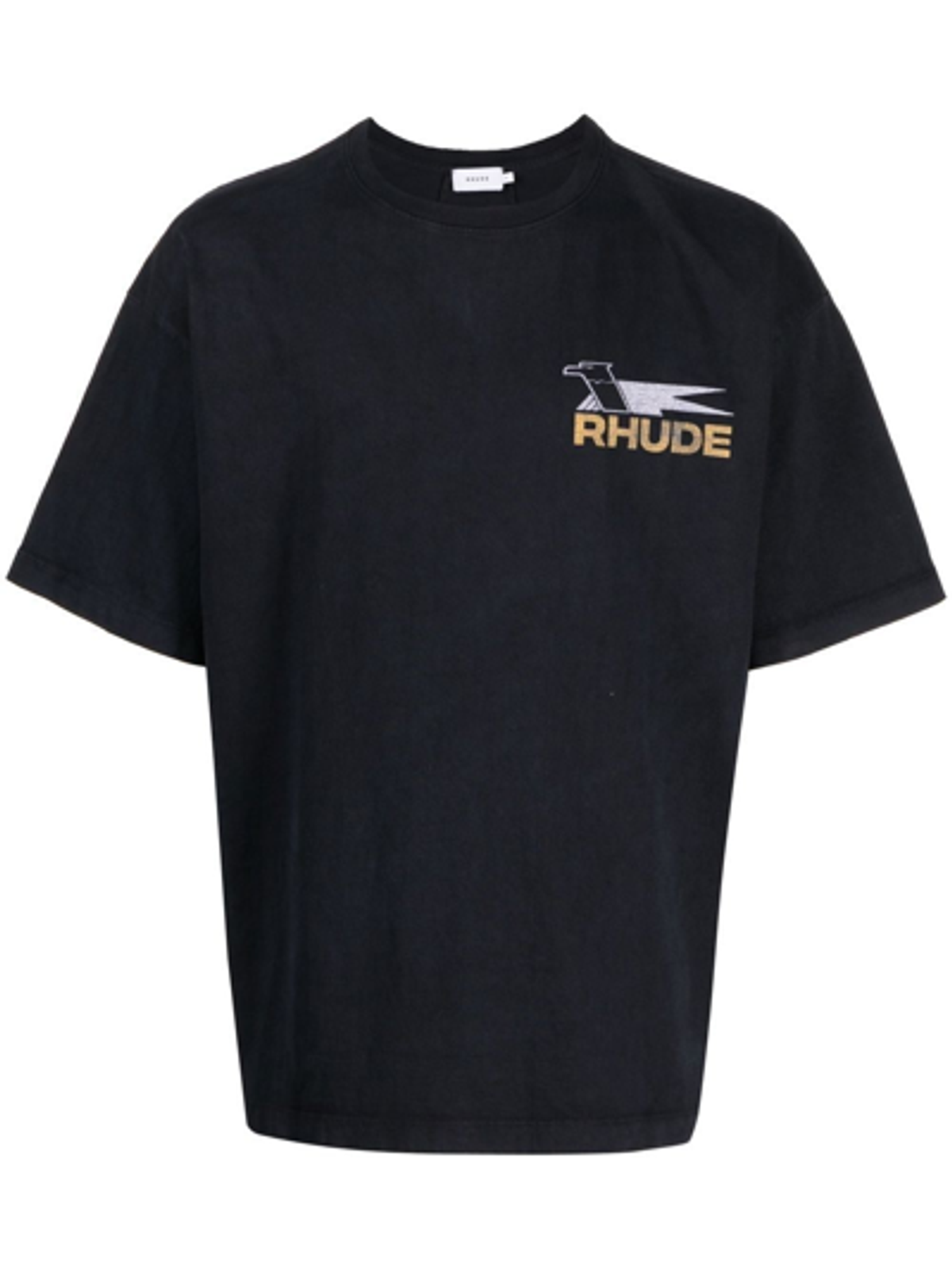 Rhude Graphic Print Black T-Shirt | WHAT’S ON THE STAR?