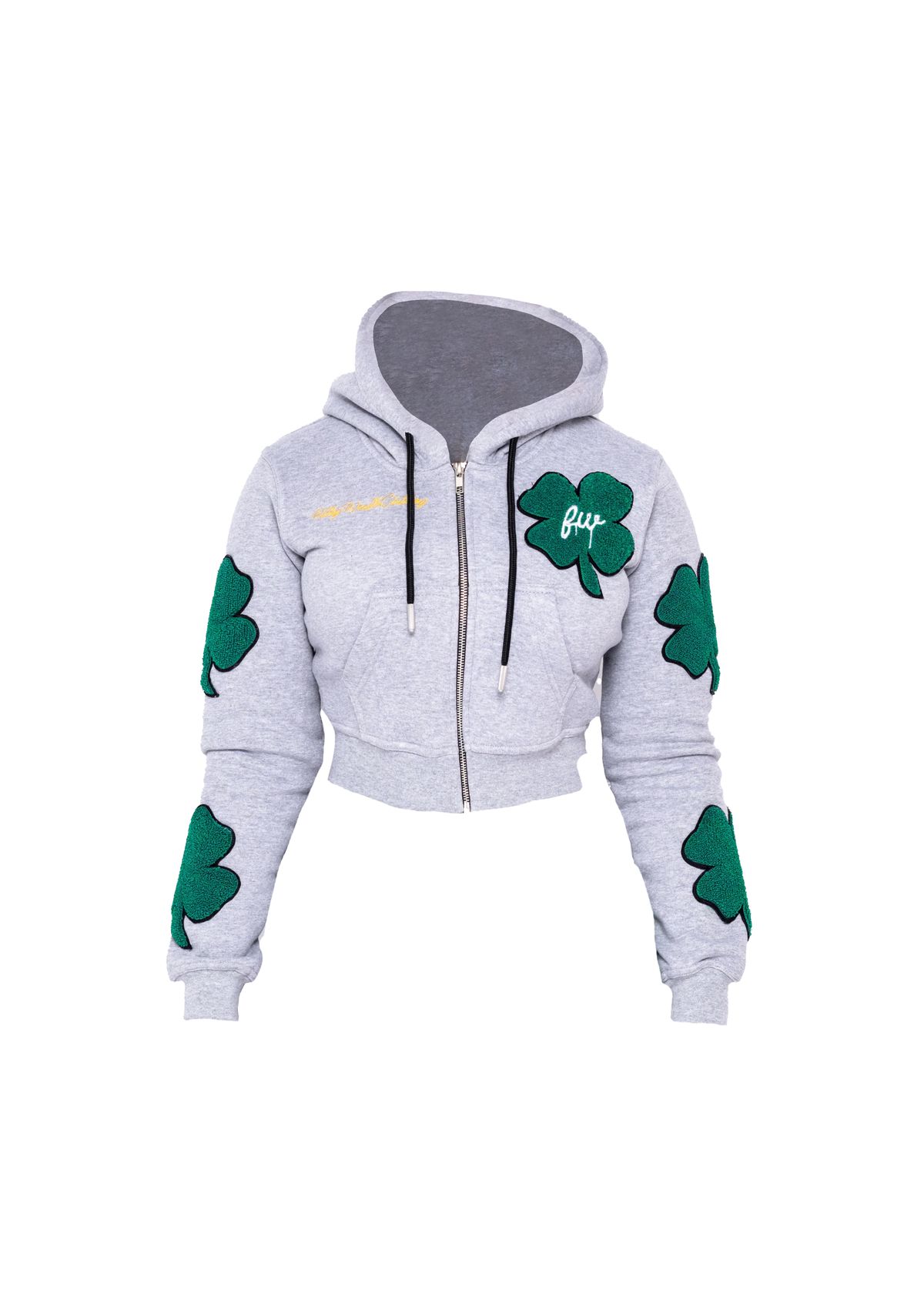 Filthy Wealth Gray Patch Hoodie | WHAT’S ON THE STAR?