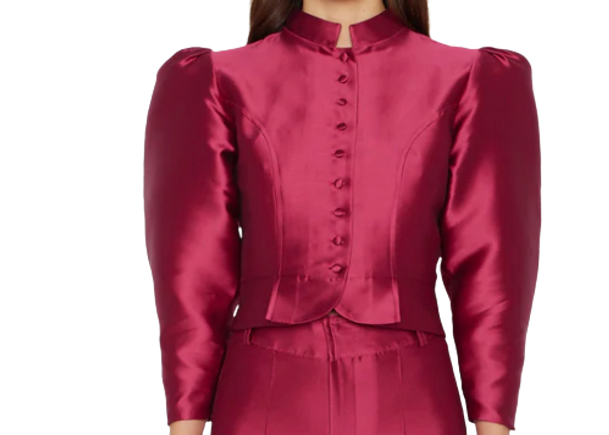 Destree Amoako Smart Fuchsia Jacket | WHAT’S ON THE STAR?