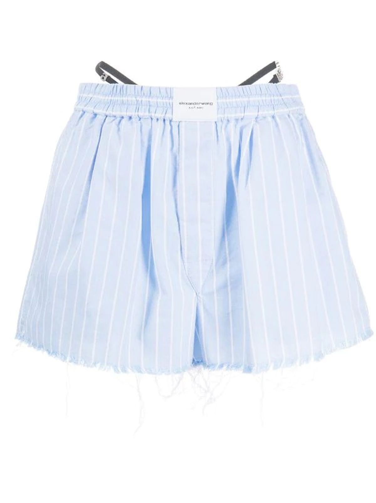 Alexander Wang Raw-Hem Boxer Shorts | WHAT’S ON THE STAR?