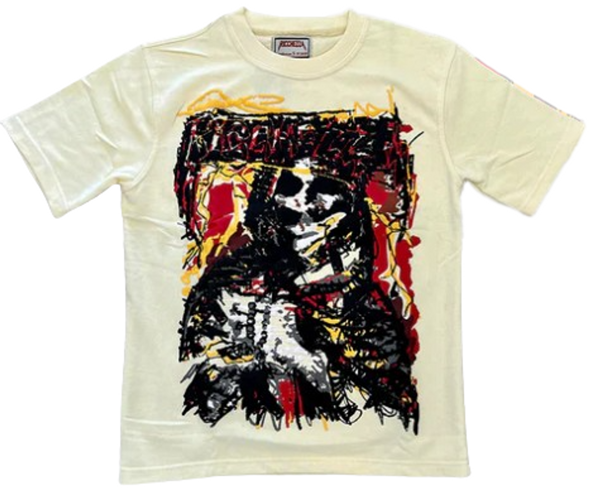 Ricchezza Forever Cream Short Sleeve T-Shirt | WHAT’S ON THE STAR?