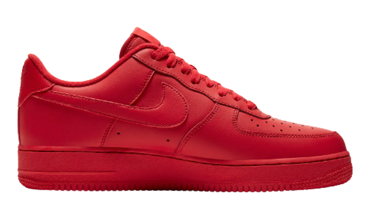 Nike Air Force 1 '07 Lv8 Red Sneakers | WHAT’S ON THE STAR?