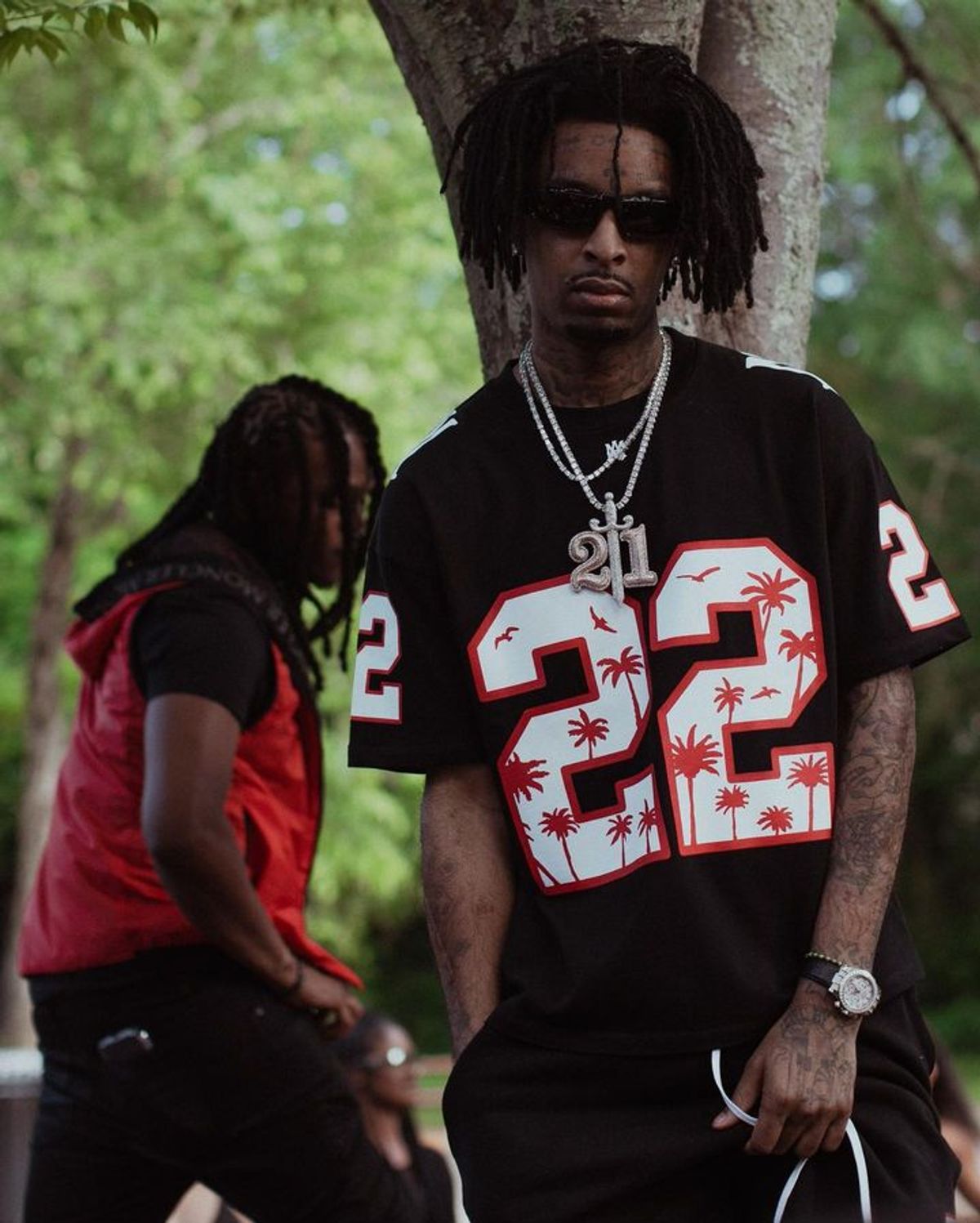 21 Savage Outfit from June 3, 2023 | WHAT’S ON THE STAR?