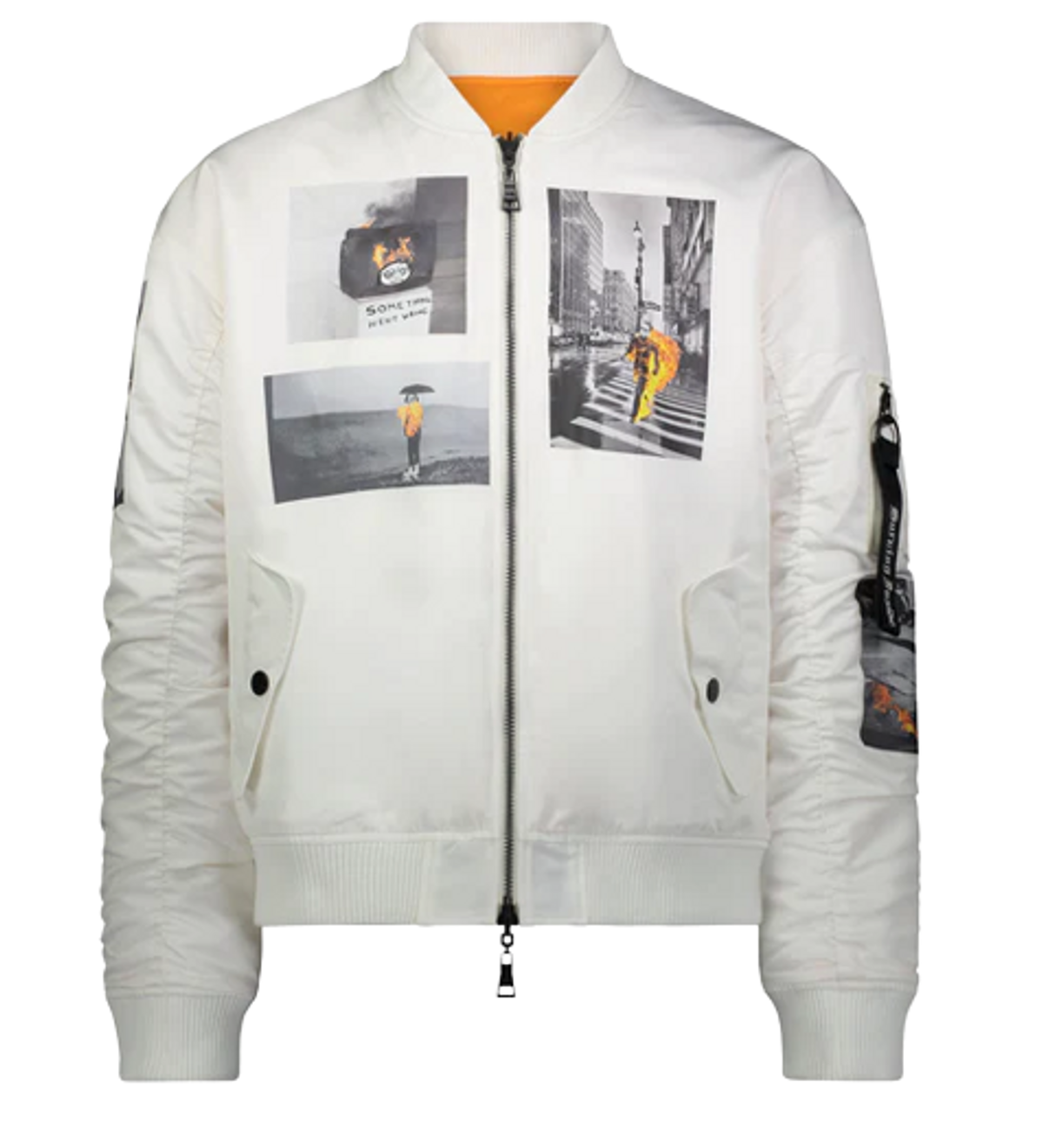 Haculla New York Tough White Bomber | WHAT’S ON THE STAR?