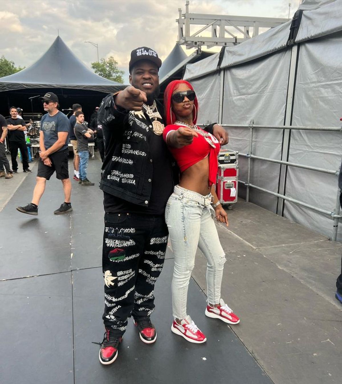 Maxo Kream Outfit from June 10, 2023 | WHAT’S ON THE STAR?