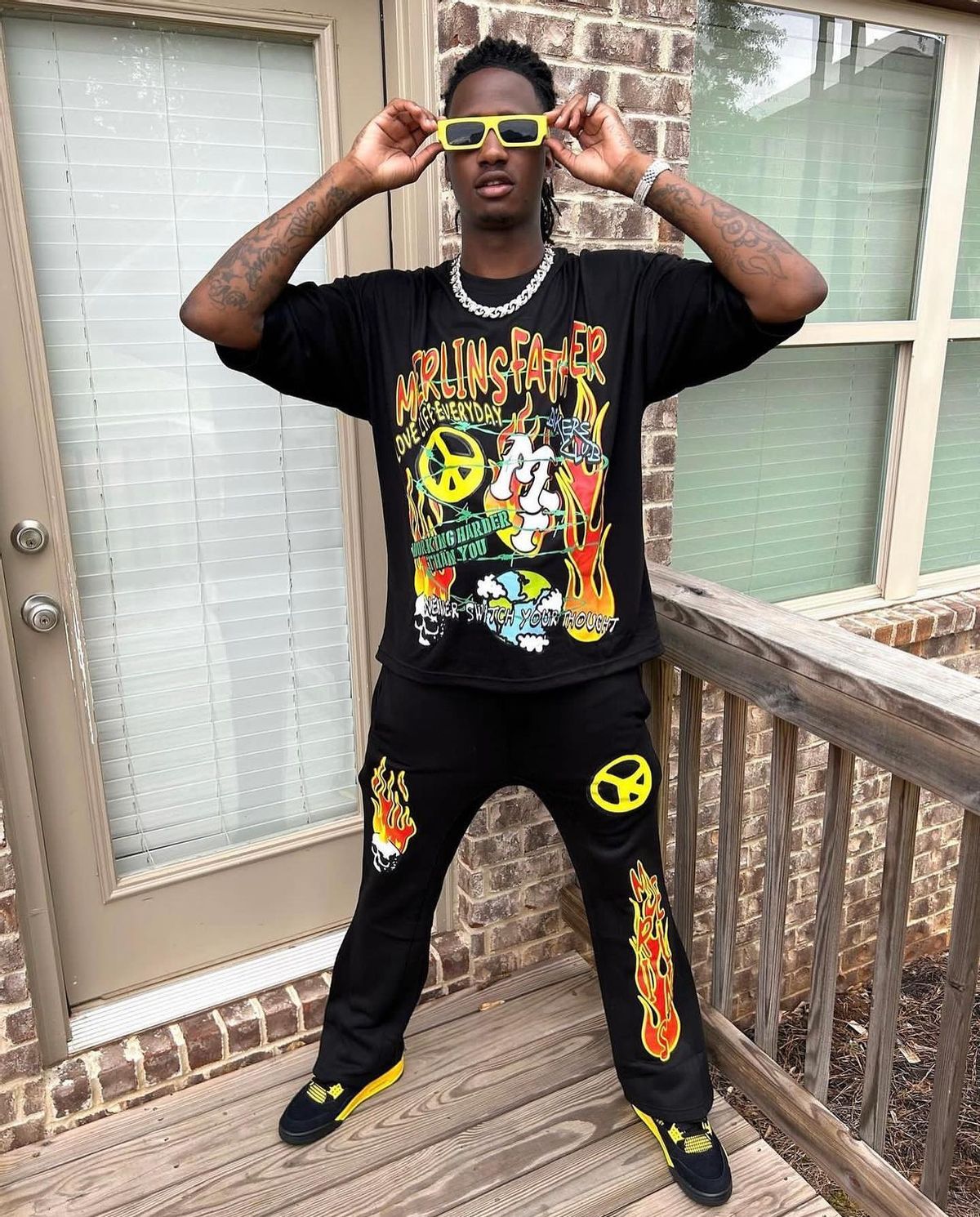 Yung Mal Outfit from May 26, 2023 | WHAT’S ON THE STAR?