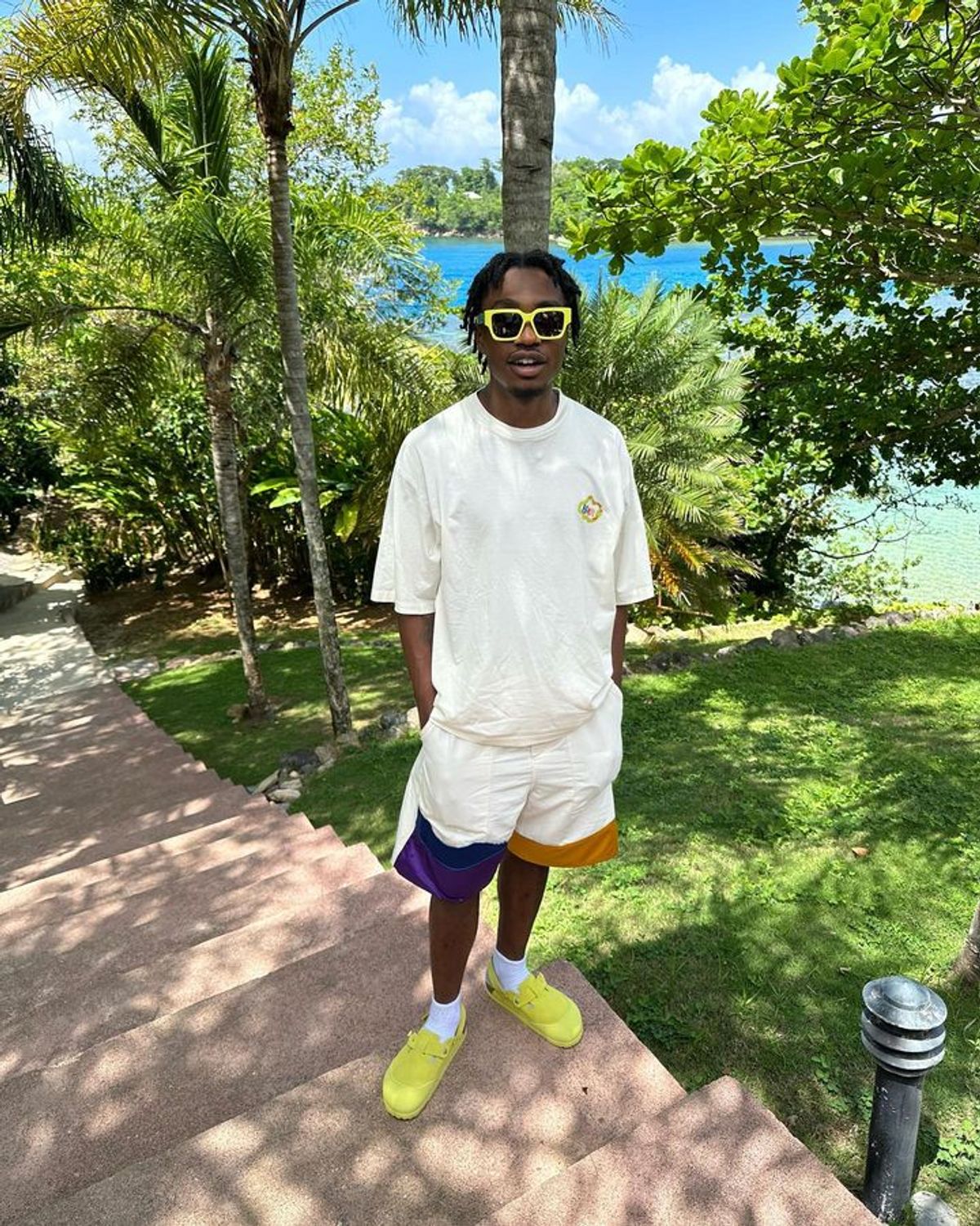 Lil Tjay Outfit from June 12, 2023 | WHAT’S ON THE STAR?