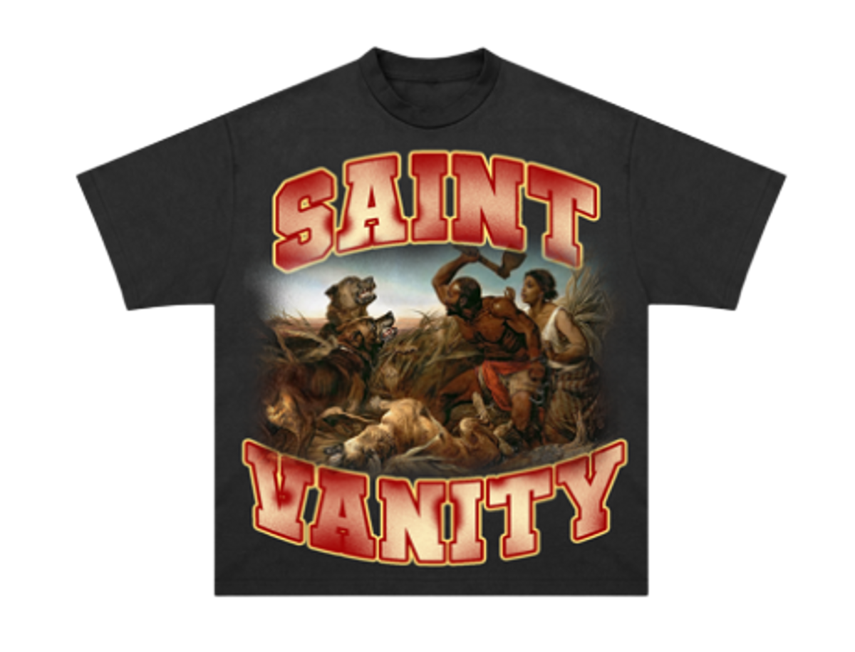 Saint Vanity BHM Black T-Shirt | WHAT’S ON THE STAR?
