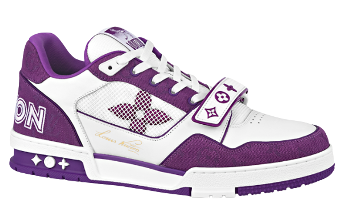 Louis Vuitton Violet LV Trainer Sneakers | WHAT’S ON THE STAR?