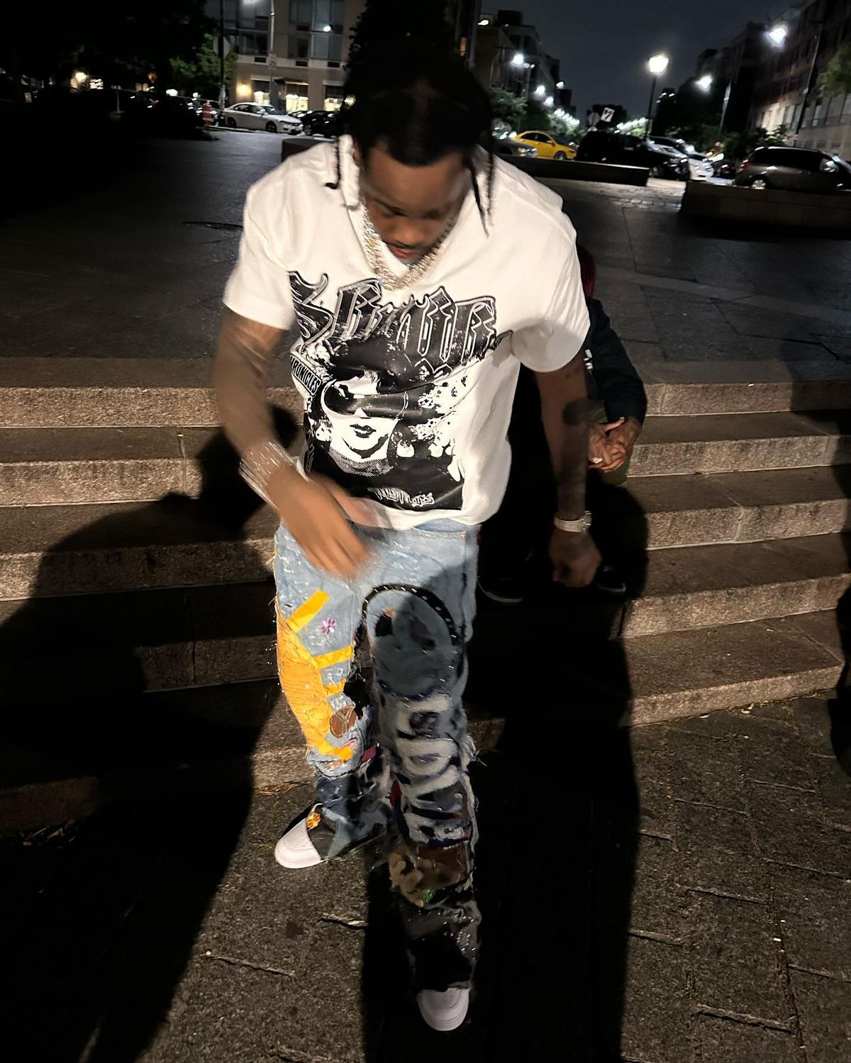 Fivio Foreign Outfit from June 22, 2023 | WHAT’S ON THE STAR?