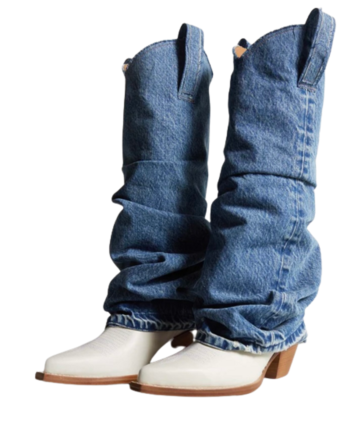 R13 Mid Cowboy Denim Sleeve Boots | WHAT’S ON THE STAR?