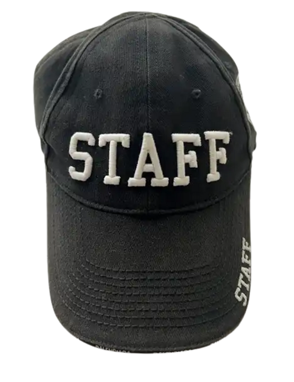 Balenciaga Staff Embroidered Baseball Cap | WHAT’S ON THE STAR?