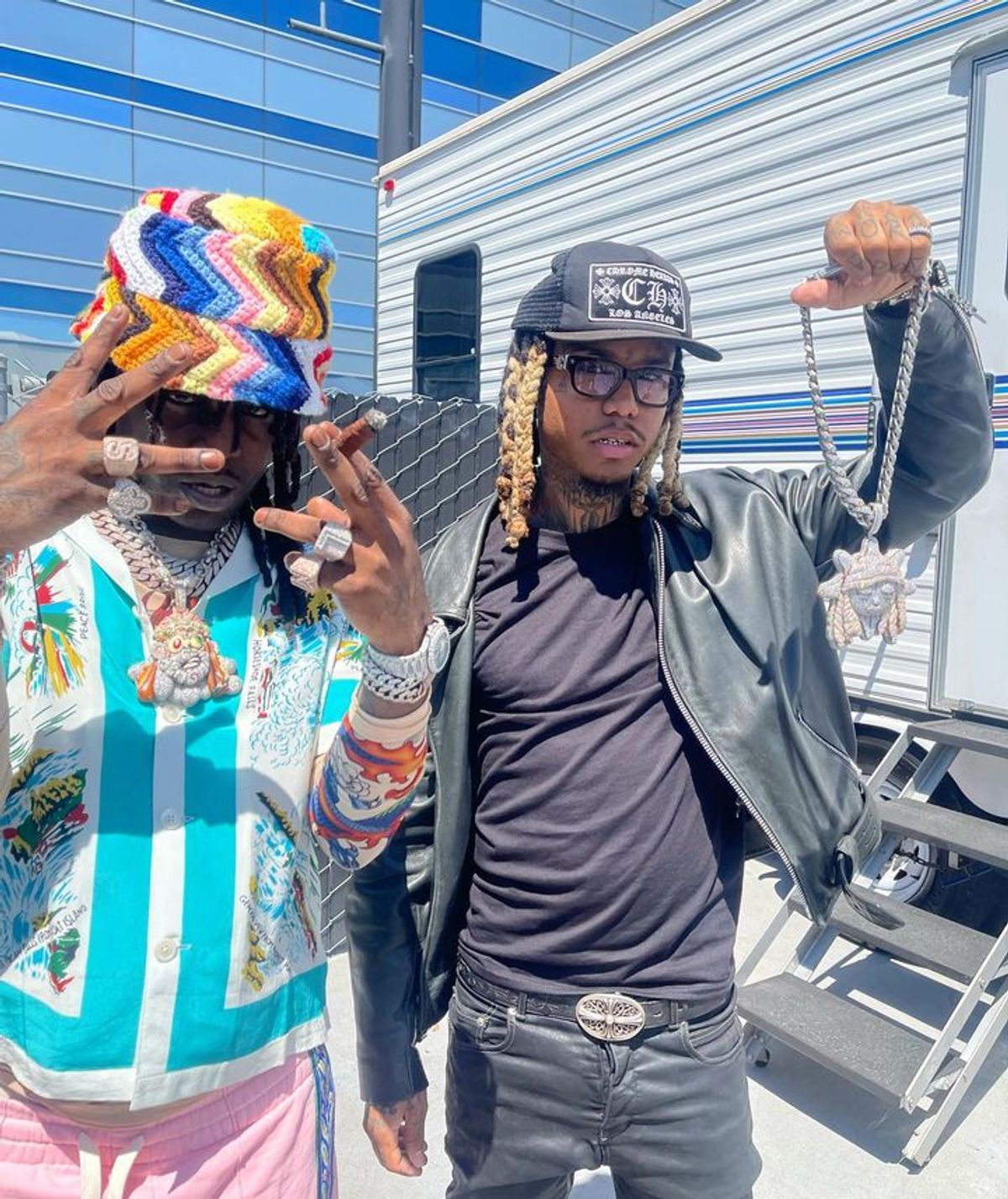 Lil Gnar Outfit from June 27, 2023 | WHAT’S ON THE STAR?