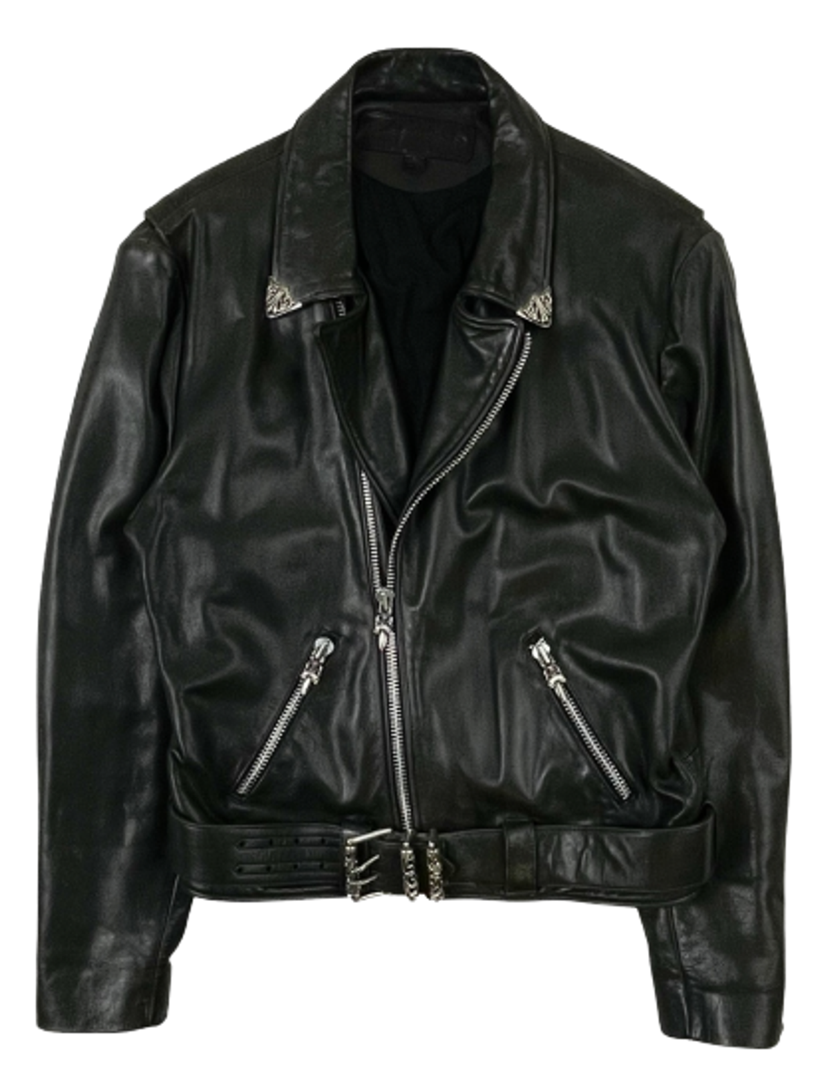 Chrome Hearts Leather Biker Jacket | WHAT’S ON THE STAR?