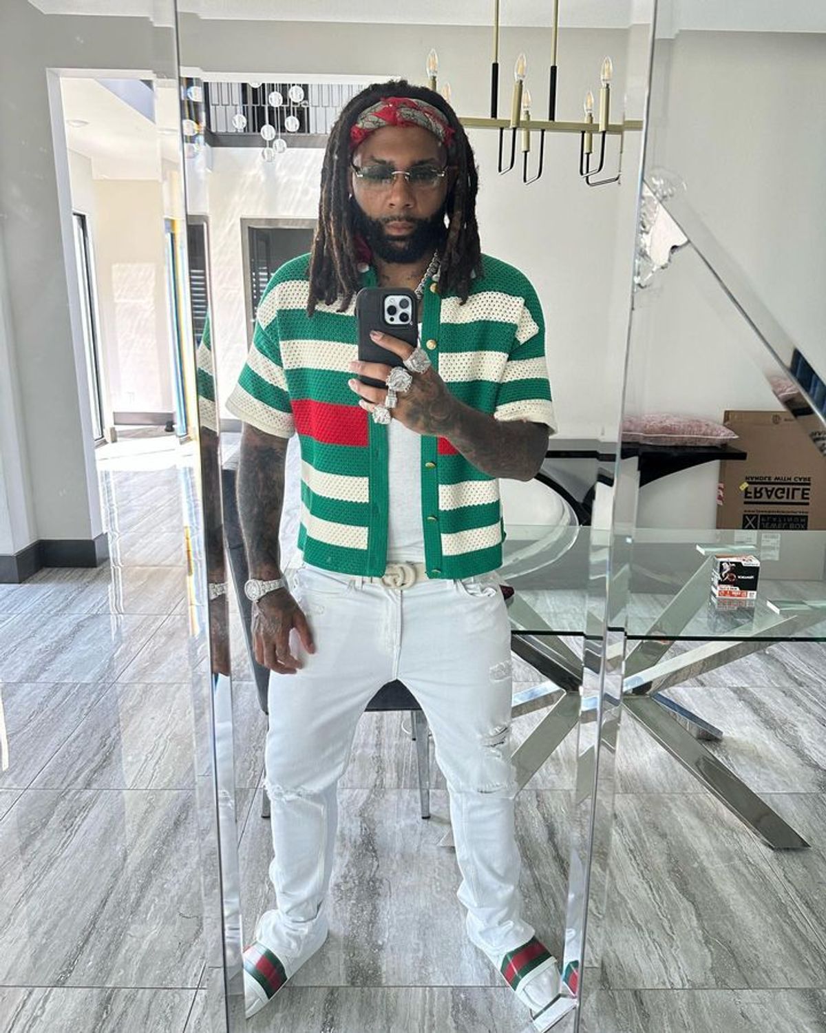 Money Man Outfit from June 29, 2023 | WHAT’S ON THE STAR?
