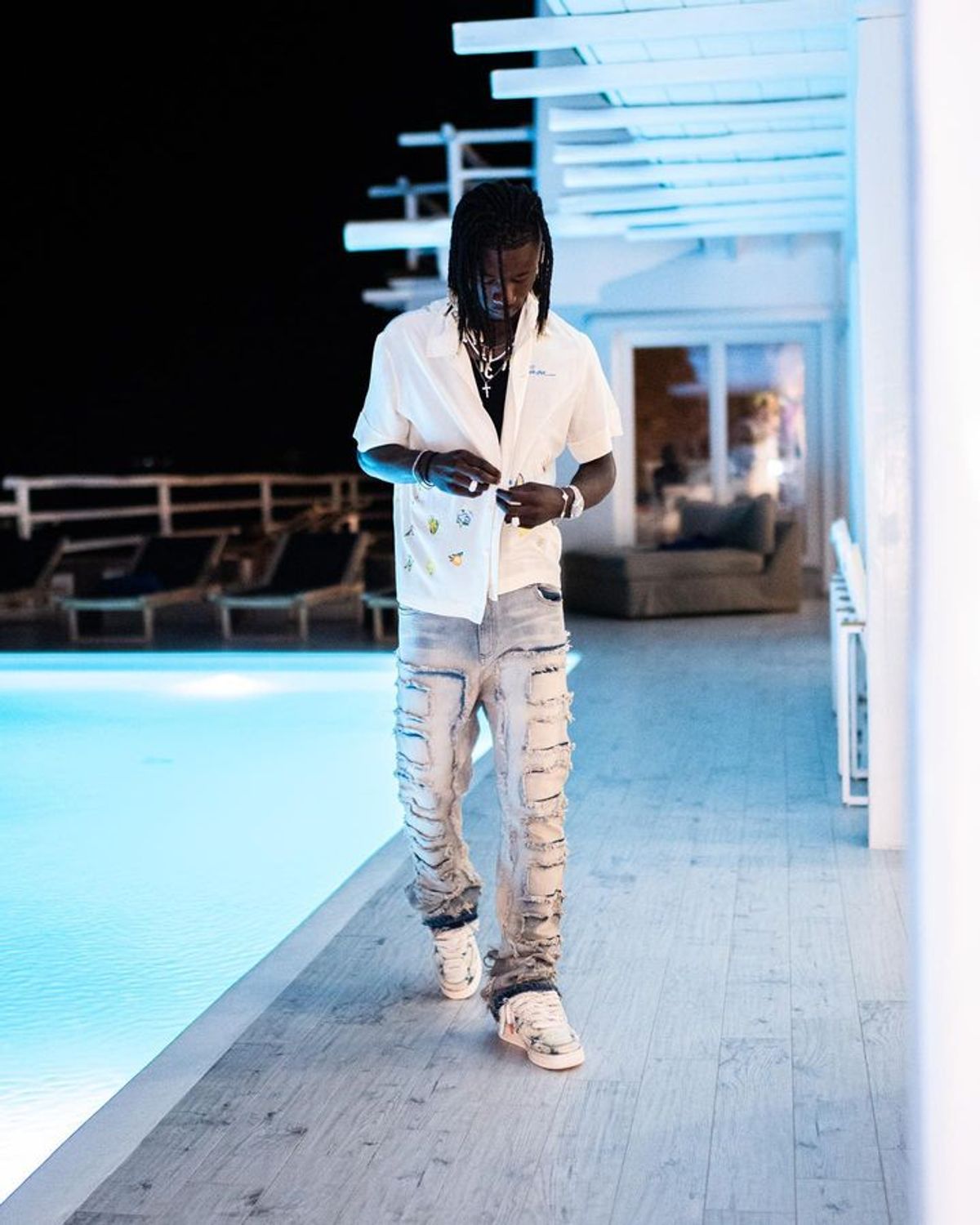 Eduardo Camavinga Outfit from June 28, 2023 | WHAT’S ON THE STAR?