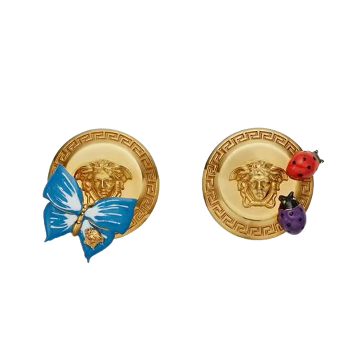 Versace Butterfly Medusa Stud Earrings | WHAT’S ON THE STAR?