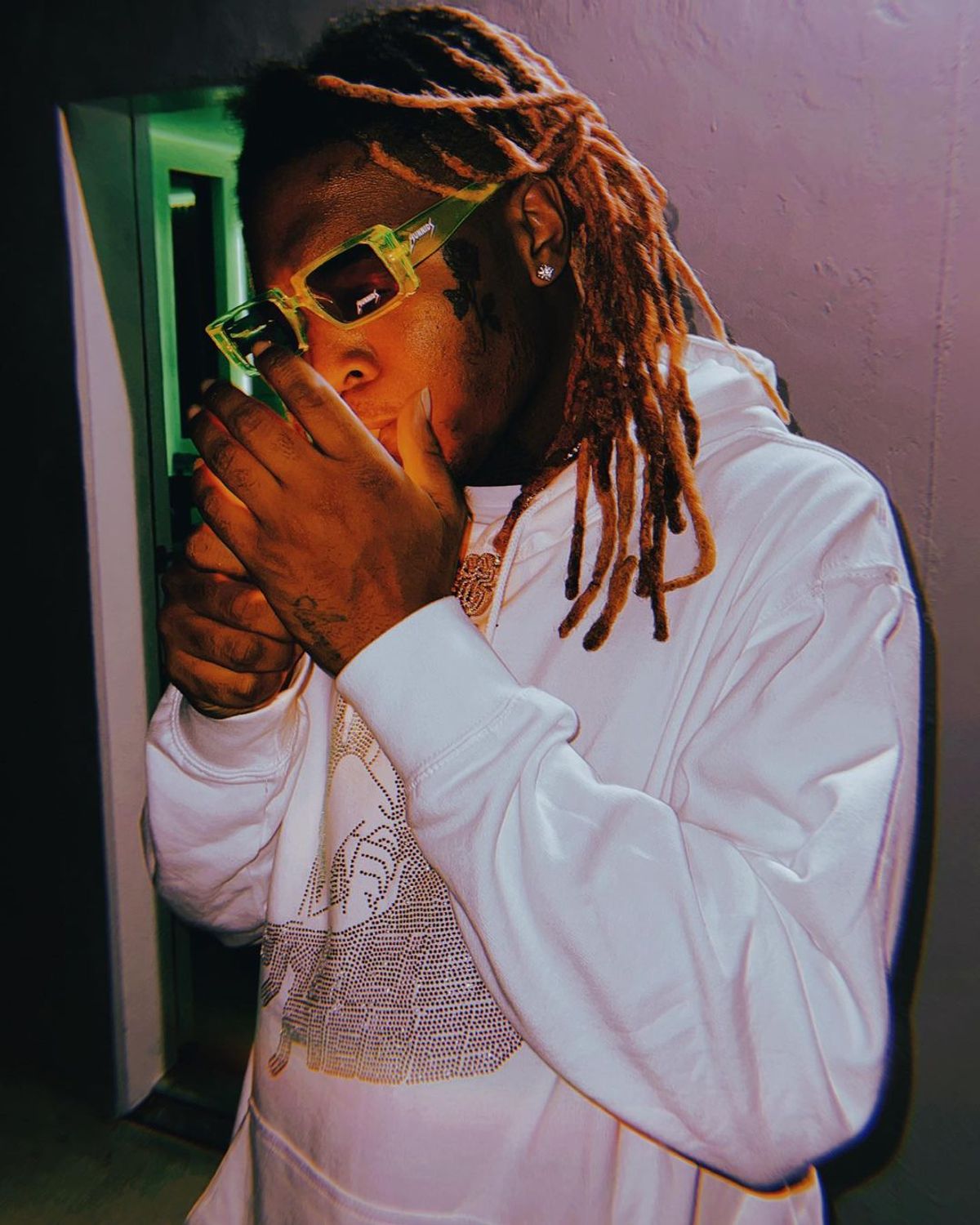 Lil Keed Outfit from August 15, 2021 | WHAT’S ON THE STAR?