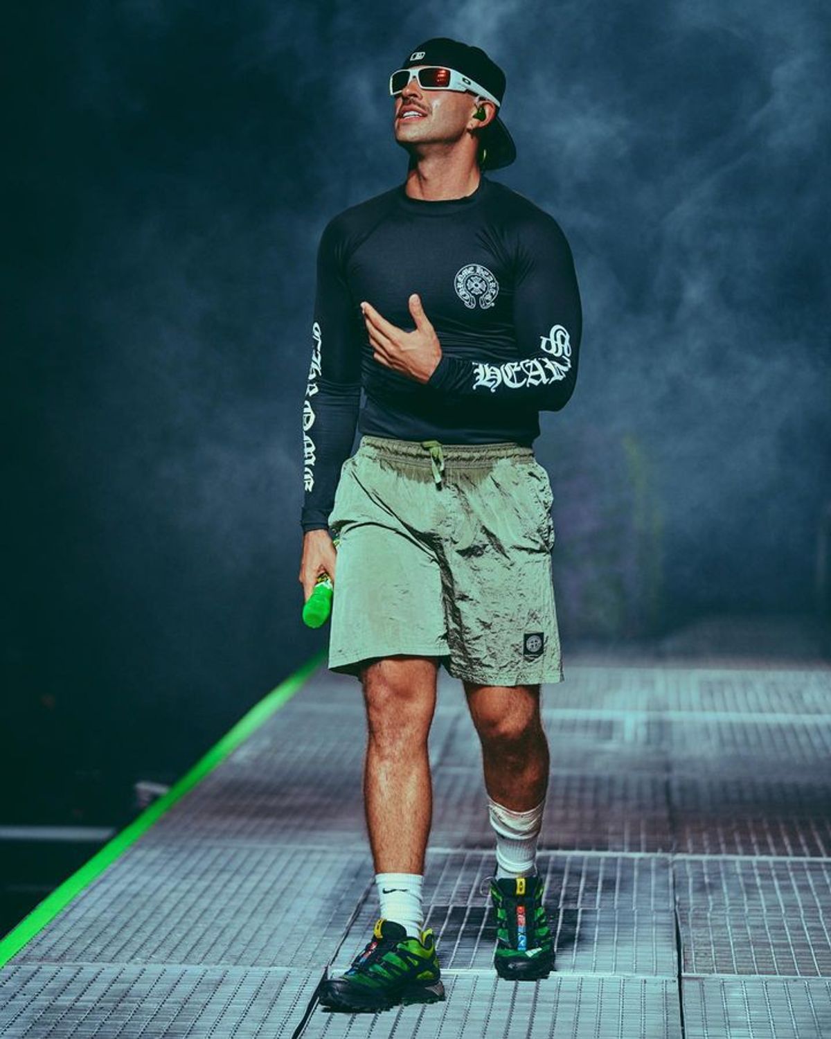 Feid Outfit from July 4, 2023 | WHAT’S ON THE STAR?