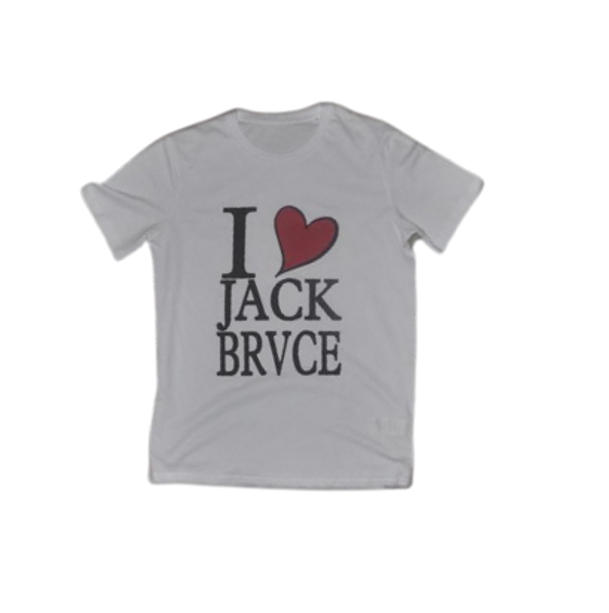 Jack Brvce White Logo T-Shirt | WHAT’S ON THE STAR?