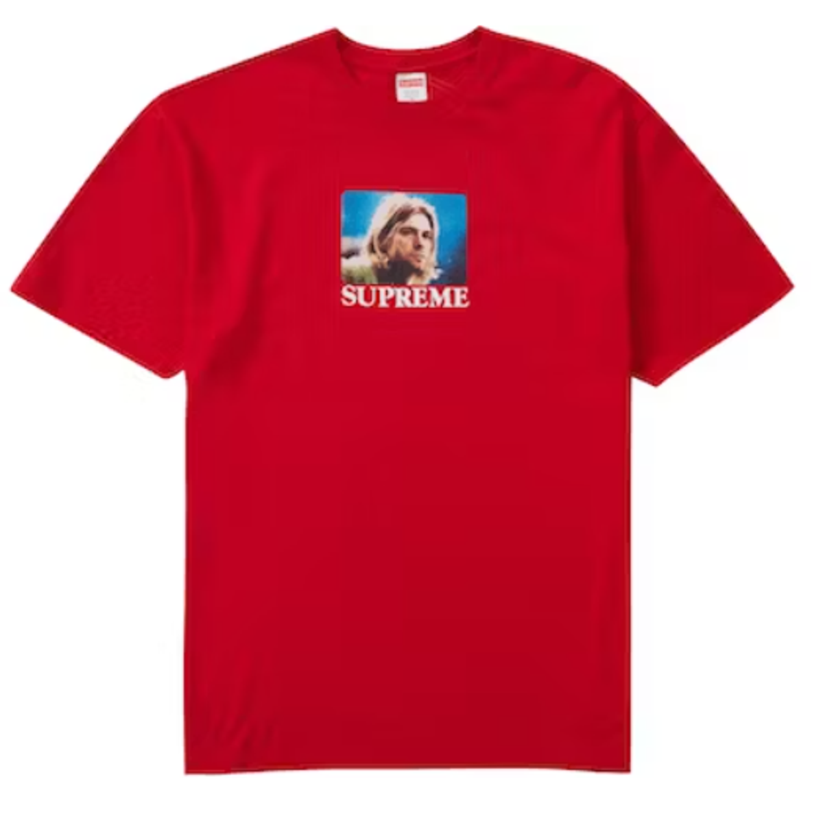 Supreme Red Kurt Cobain T-Shirt | WHAT’S ON THE STAR?