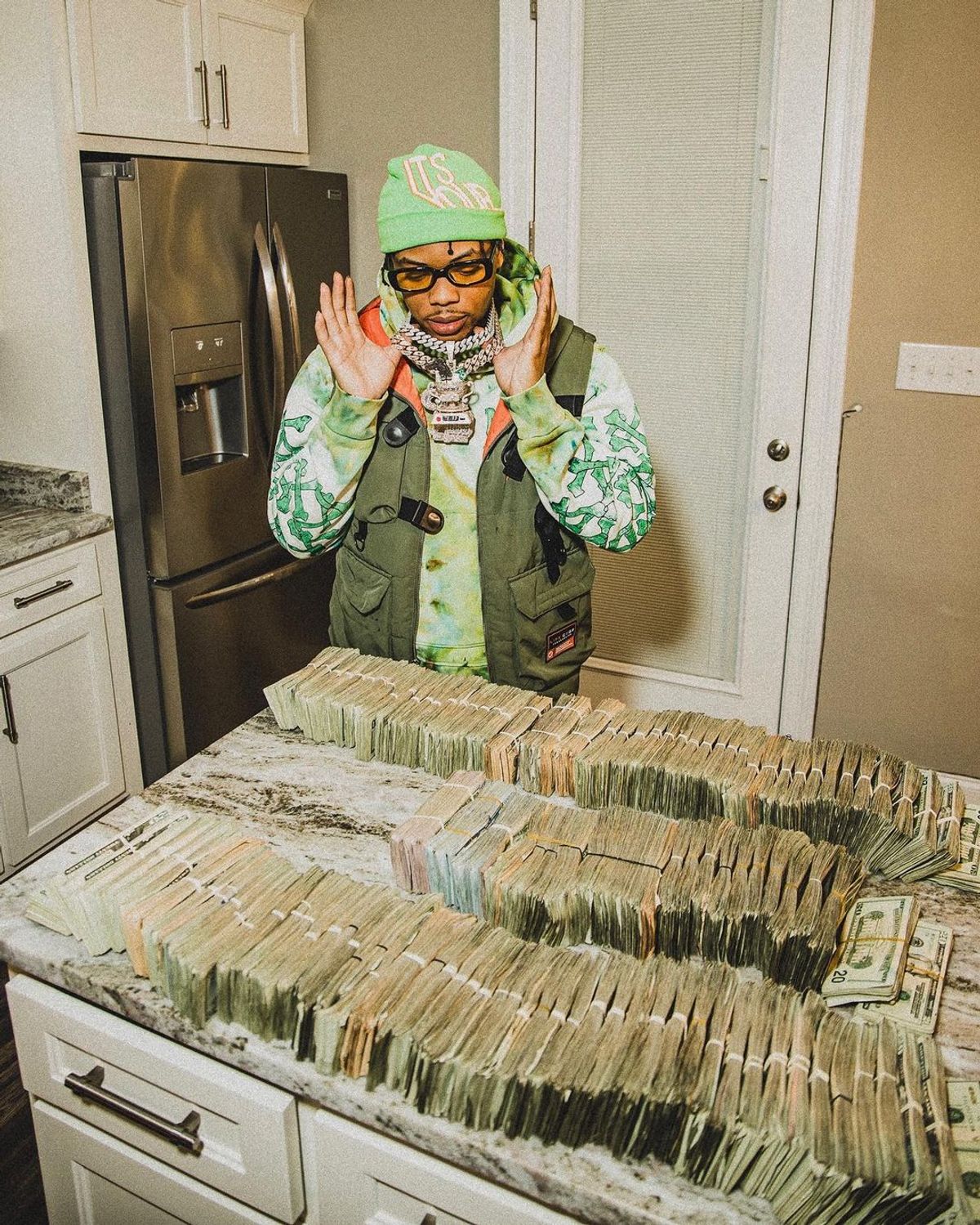 Lil Migo Outfit from July 6, 2023 | WHAT’S ON THE STAR?